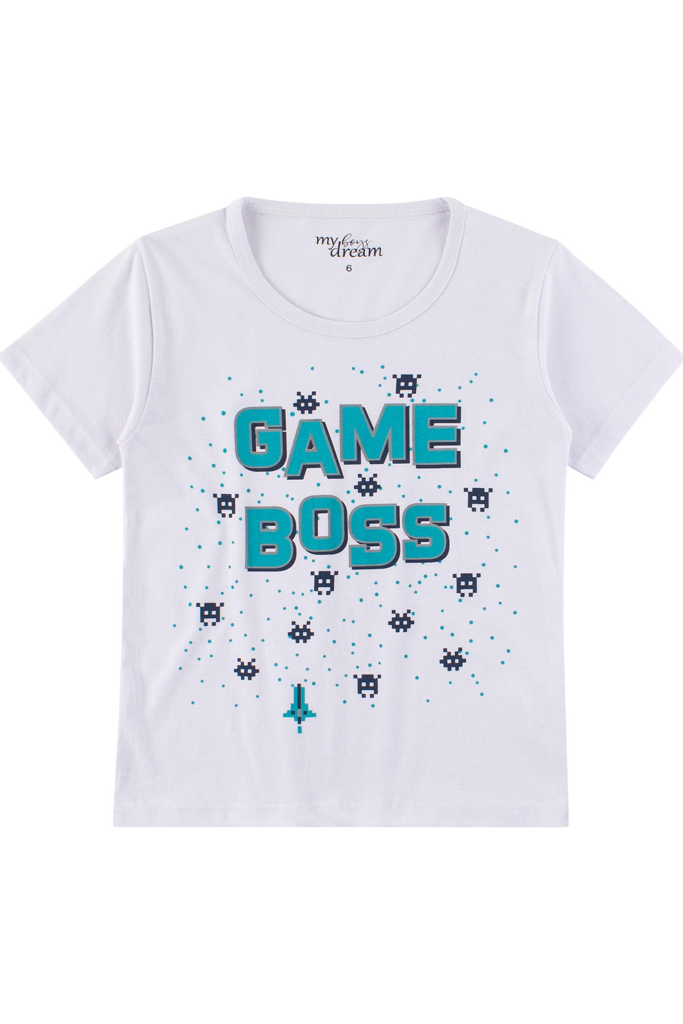 Pijama Infantil Masculino Game Boss - My Dream Boys Pijama Infantil Masculino Game Boss - My Dream Boys