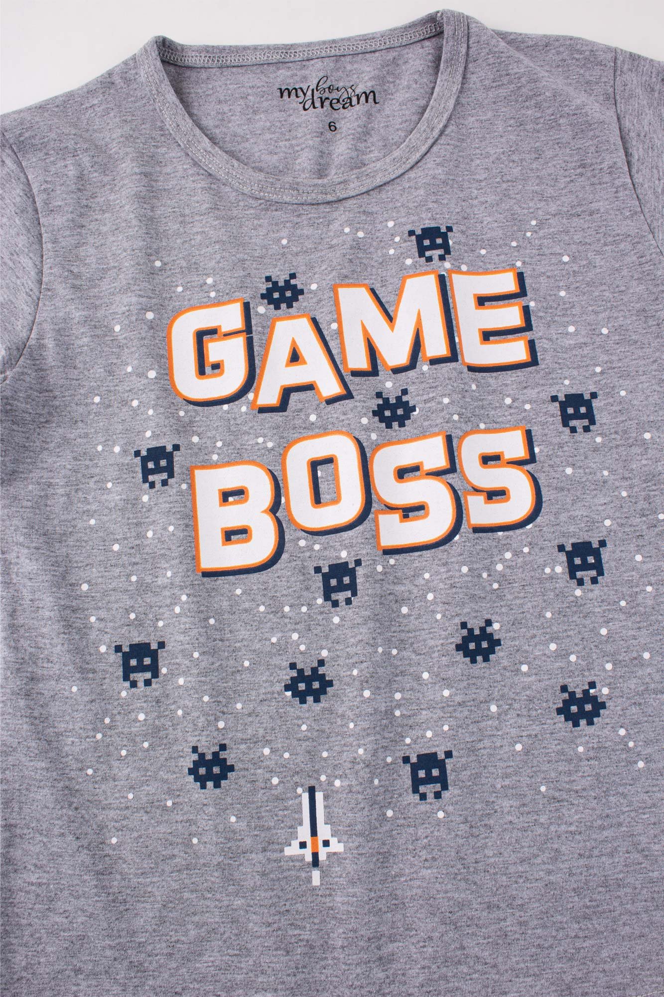 Pijama Infantil Masculino Game Boss - My Dream Boys Pijama Infantil Masculino Game Boss - My Dream Boys